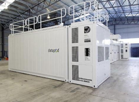 Modular data center before and after comparisons - Datapod